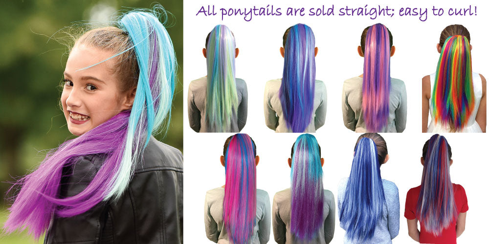 My Hair Popz Fun & Colorful Hair Extensions for Kids